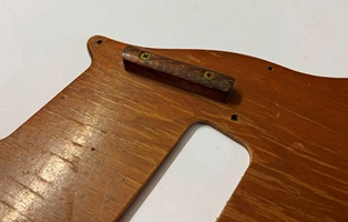 1960s Kay USA 5921 model single pickup wooden pickguard – Original ...